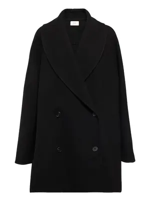 THE ROW Polli Wool-blend Coat - Black
