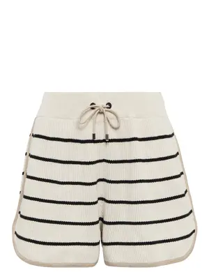 BRUNELLO CUCINELLI Brunello Cucinelli Striped Cotton Shorts