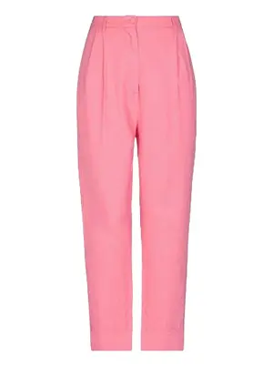 HEBE STUDIO Tapered Cropped Pants - Pink