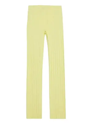 PHILO-SOFIE PHILO-SOFIE Slim-Leg Knit Pants Yellow