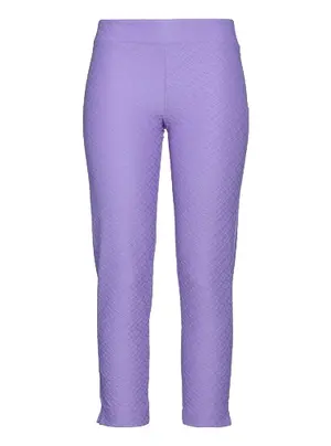 IU RITA MENNOIA IU RITA MENNOIA Tapered-Leg Pants Purple