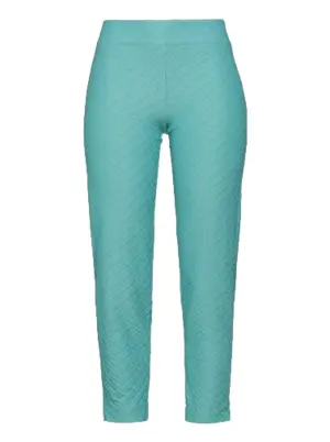 IU RITA MENNOIA IU RITA MENNOIA Tapered-Leg Pants Turquoise