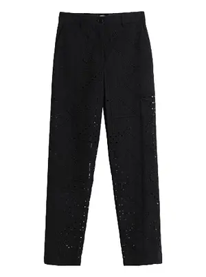 MSGM MSGM Straight Leg Chinos Black