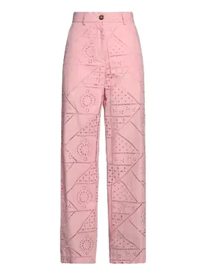 MSGM MSGM Straight Leg Chinos Pink