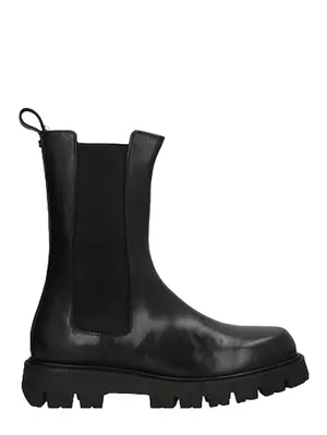 BALDININI Calfskin Ankle Boots - Black