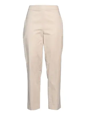 Liviana Conti LIVIANA CONTI Tapered Twill Pants Beige