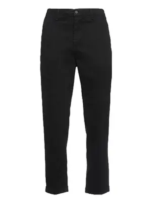 STILOSOPHY Man Pants Ivory Size 38 Cotton, Elastane Black