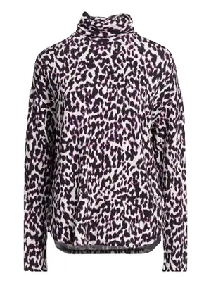 Majestic Filatures Leopard Print Sweatshirt - Purple
