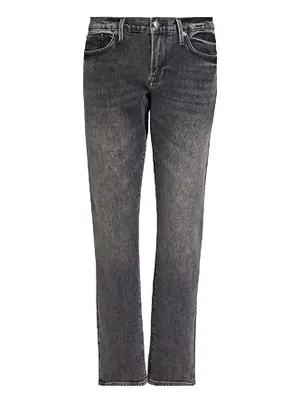 FRAME Tapered Leg Jeans - Grey
