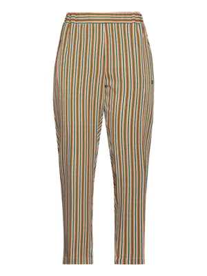OTTOD'AME OTTOD'AME Striped Tapered Comfort Fit Pants Orange