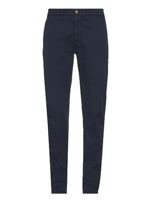 HARMONT & BLAINE Midnight Cotton And Elastane Tapered Leg Chinos - Blue