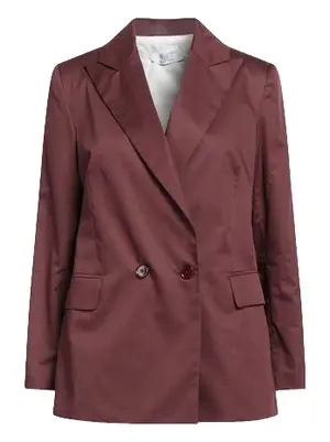 KAOS KAOS Double-Breasted Blazer Burgundy
