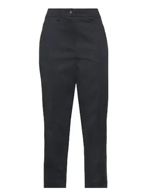 CRISTINA ROCCA High Waisted Tapered Leg Chinos - Black