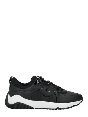 Hogan Hogan Leather Sneakers Black