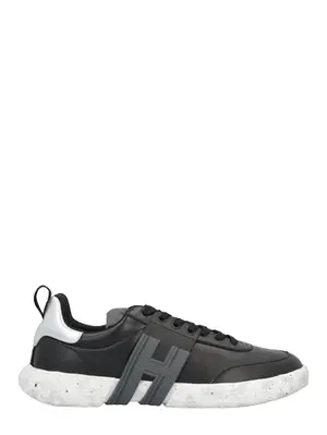 Hogan 3r Leather Sneakers - Black