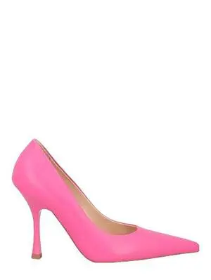 LIU •JO Pumps In Leather - Magenta