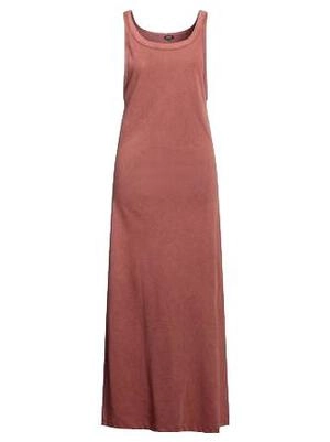 Aspesi Cotton Maxi Dress - Rust