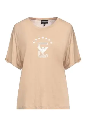 Emporio Armani EMPORIO ARMANI Printed T-Shirt Beige
