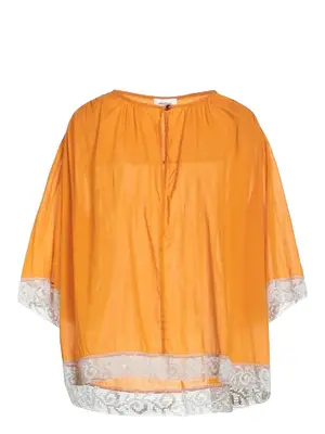OTTOD'AME Woven Top - Orange