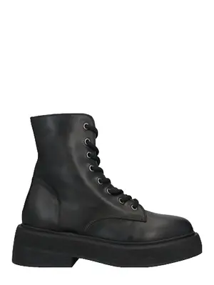 BALDININI Ankle Boots In Calfskin - Black