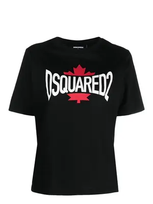 Dsquared2 Logo-print T-shirt - Black