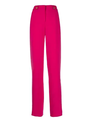 Giorgio Armani High-waist Wide-leg Trousers - Pink