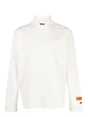 Heron Preston Logo Patch Long-sleeve T-shirt - White