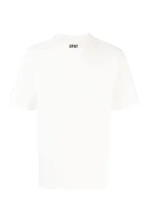 Heron Preston Logo-patch Crew-neck T-shirt - White