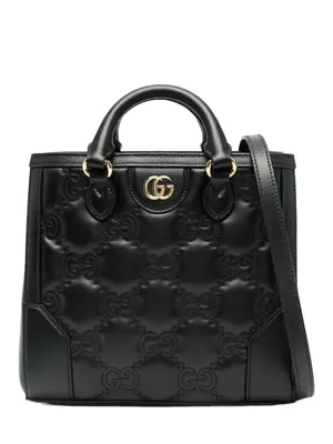 GUCCI Gucci Small GG Matelassé Top-Handle Bag