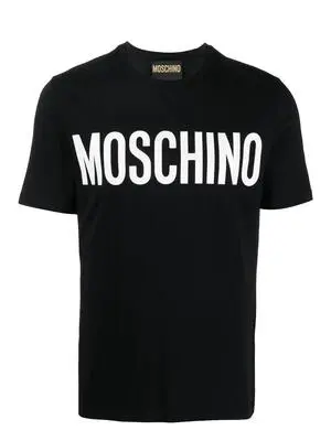 Moschino Logo-print T-shirt - Black
