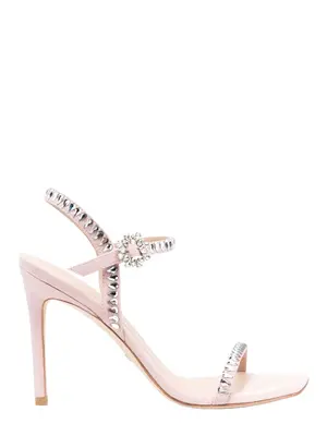 STUART WEITZMAN Gemcut 100mm Sandals - Pink