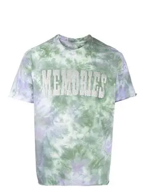 STAIN SHADE X Hiroshi Fujiwara Tie-dye Print T-shirt - Multicolour