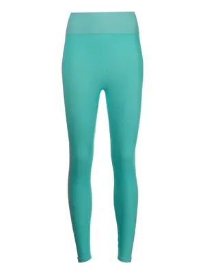 The Upside Seamless Ribbed Leggings - Green