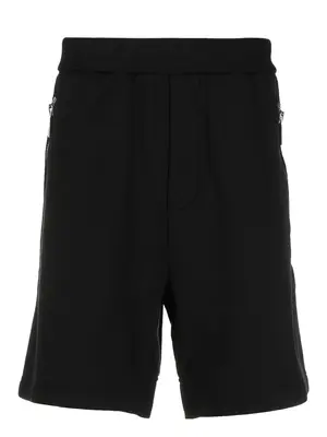 Dsquared2 Logo-print Bermuda Track Shorts - Black