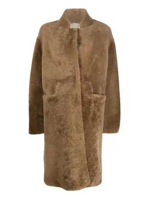 FURLING BY GIANI FURLING BY GIANI Candie Curly Mid-Length Coat