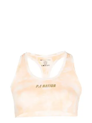 P.E Nation Tie-die Sports Bra - Orange