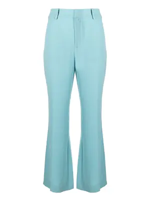 DIANE VON FURSTENBERG DVF Diane Von Furstenberg Slit-hem Flared Trousers