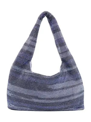 Kara Crystal-embellished Tote - Purple
