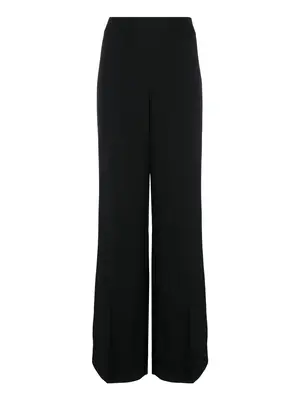Stella McCartney High-waisted Flared Trousers - Black