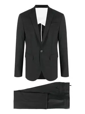 Dsquared2 Single-breasted Wool-blend Suit - Grey