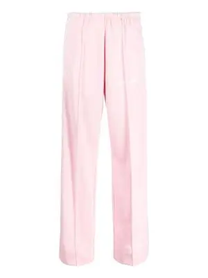 Palm Angels Logo Print Track Pants - Pink