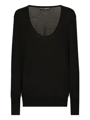 Dolce & Gabbana Round-neck Jumper - Black