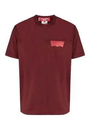 Junya Watanabe X Levi's Logo-print T-shirt - Red