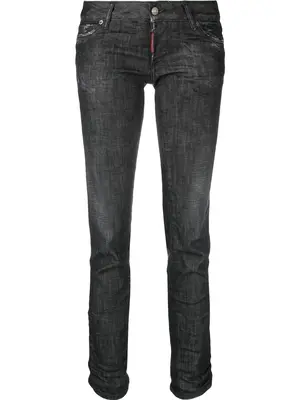 Dsquared2 Straight-leg Jeans - Black