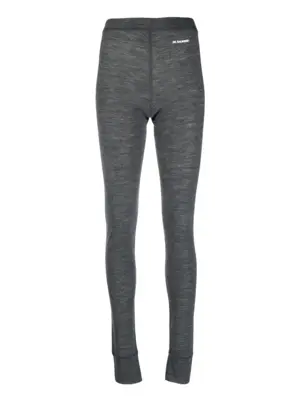 JIL SANDER Melange Effect Leggings