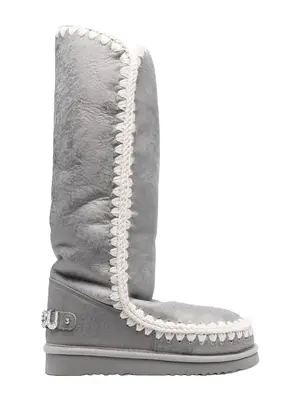 Mou Eskimo Knee-length Boots - Grey