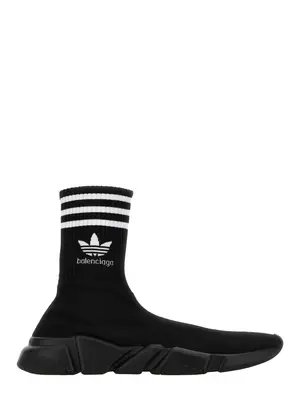 Balenciaga X Adidas Speed High-top Sneakers - Black