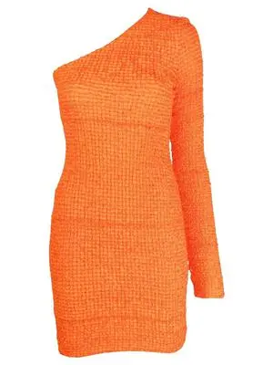 Nanushka Fitted Mini Dress - Orange