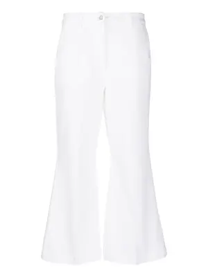 FABIANA FILIPPI Fabiana Filippi High-Rise Flared Cropped Jeans