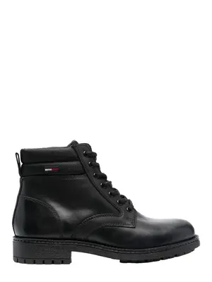 Tommy Hilfiger Padded Ankle Boots - Black